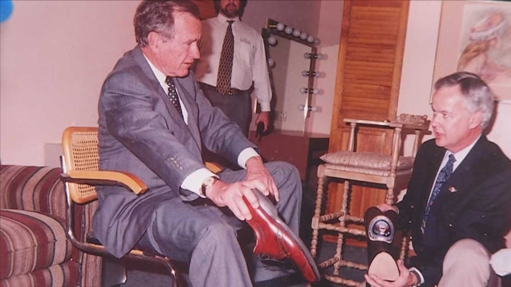 Oklahoman Made Boots For President George H.W. Bush
