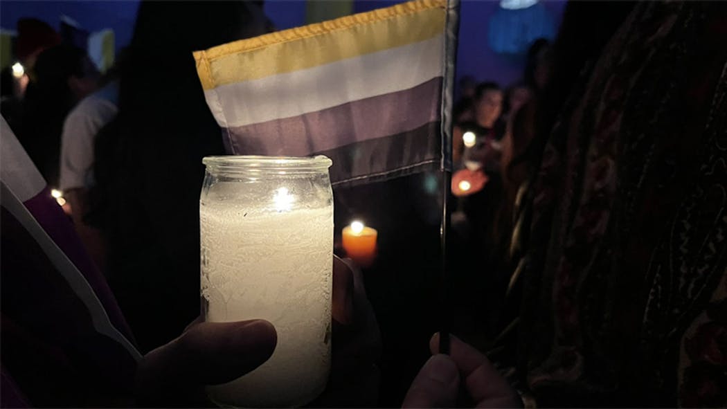 'Still Deserves Justice': Supporters Of Nex Benedict Gather For Vigil ...